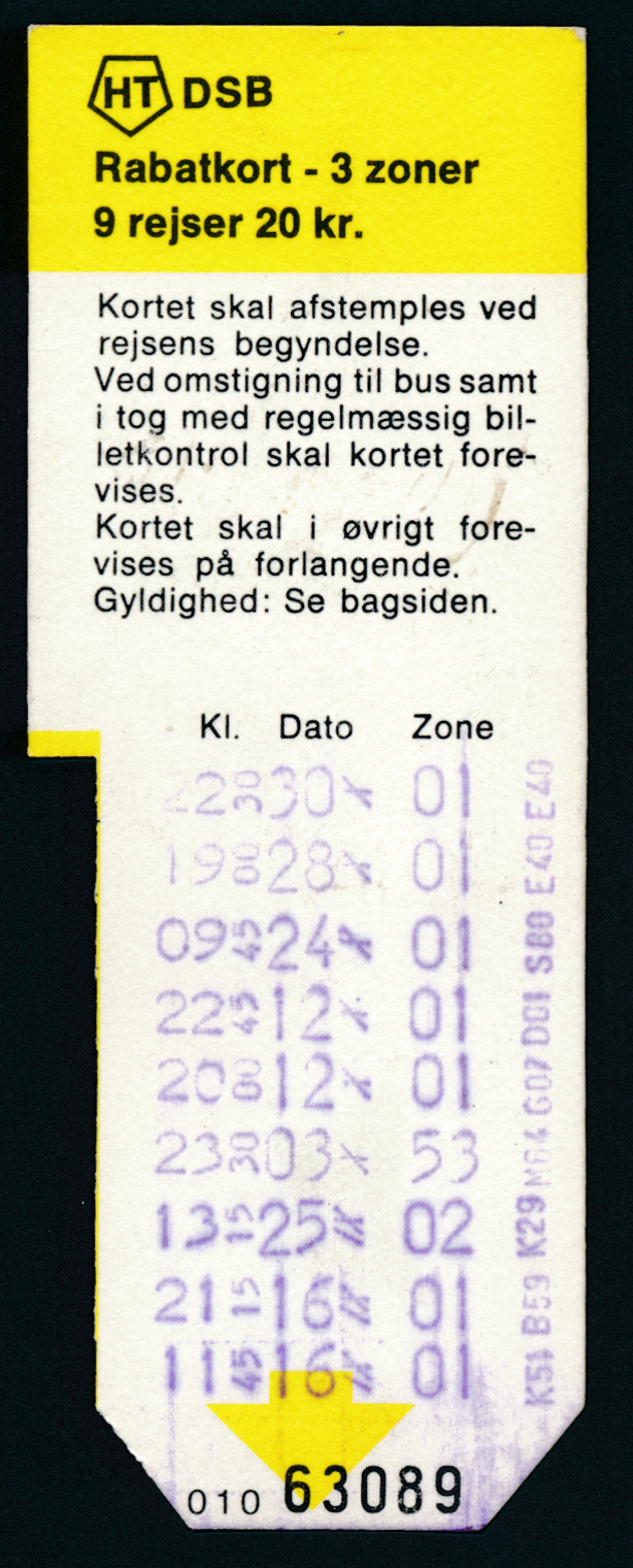 Klippekort i hovedstadsområdet